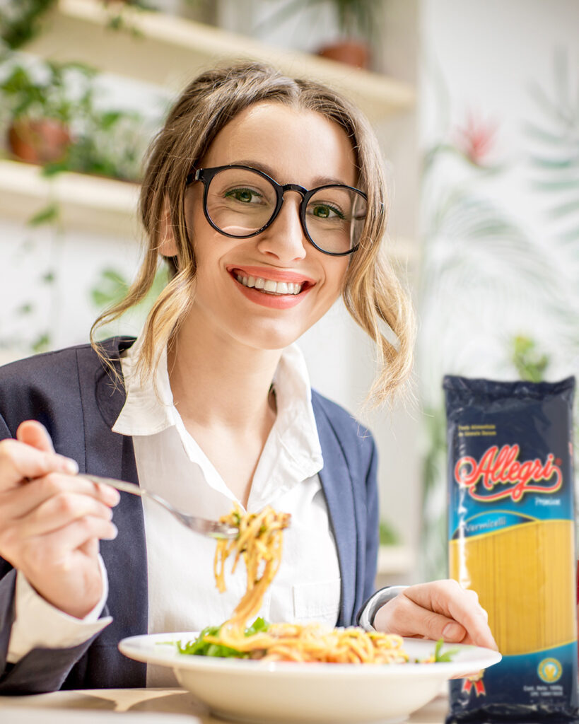 Comer pasta te hace vivir más – Pastas Allegri
